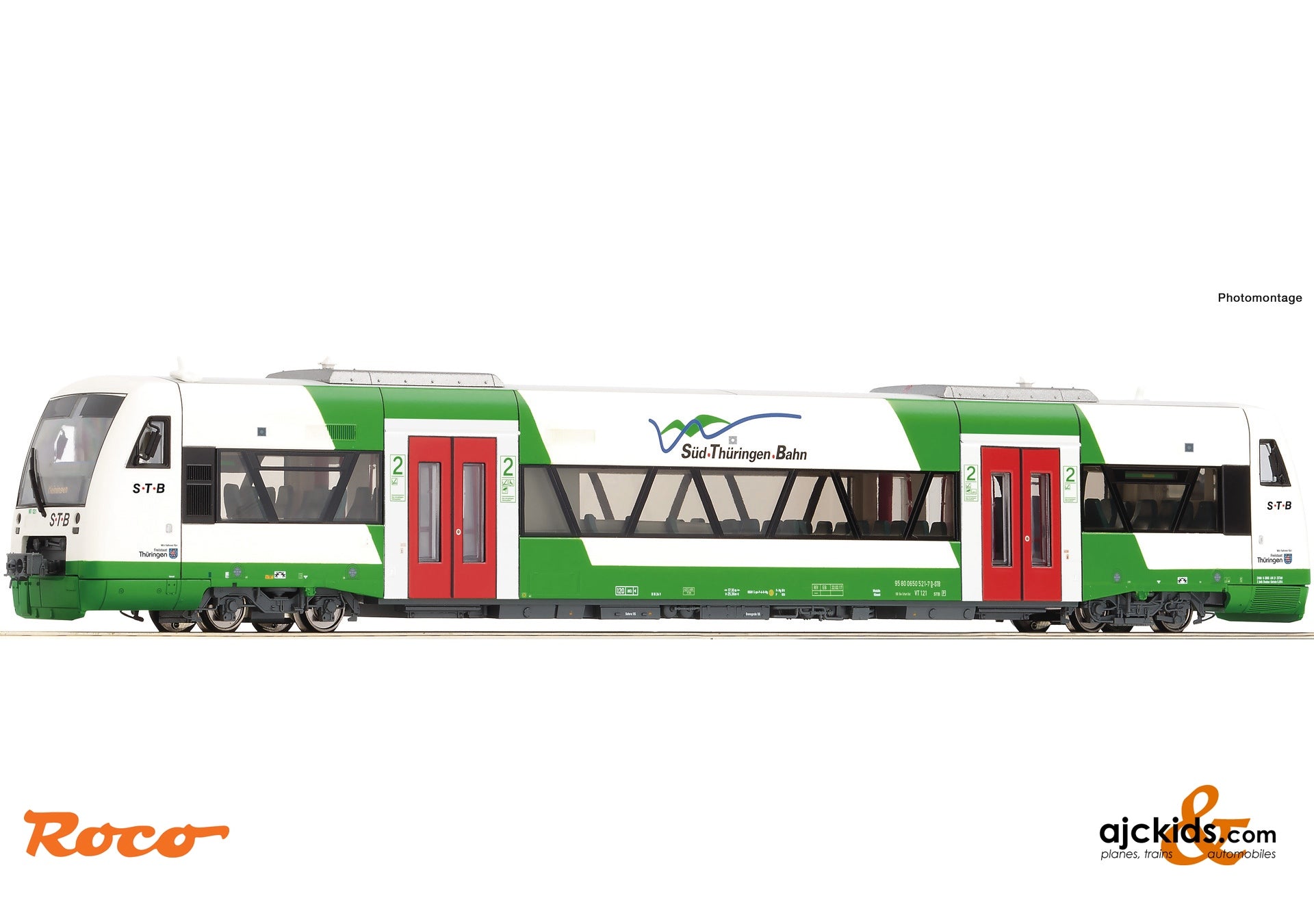 Roco 70189 Diesel railcar VT 121, ST B – Ajckids