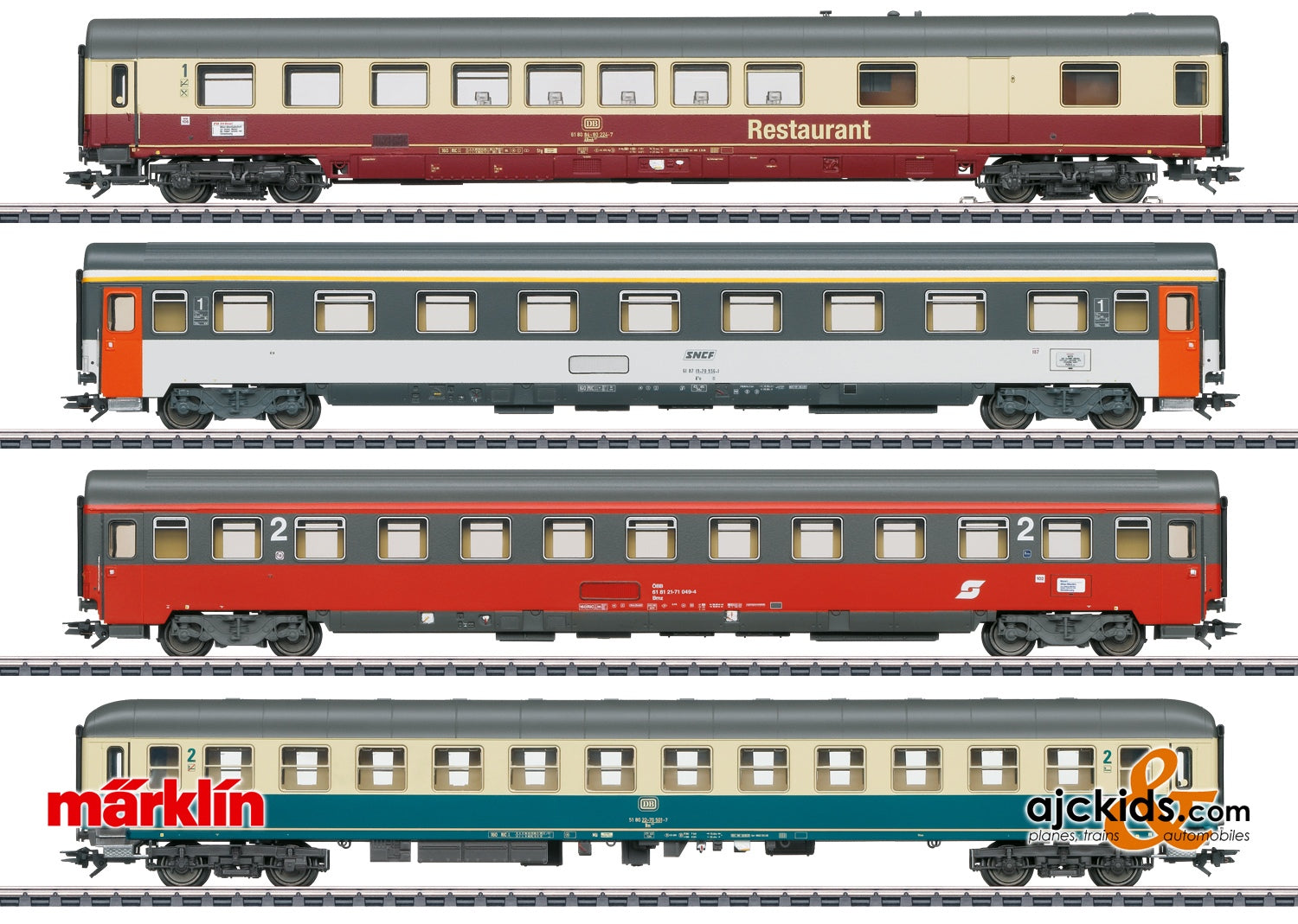 Marklin H0 Scale Passenger Cars – Page 5 – Ajckids