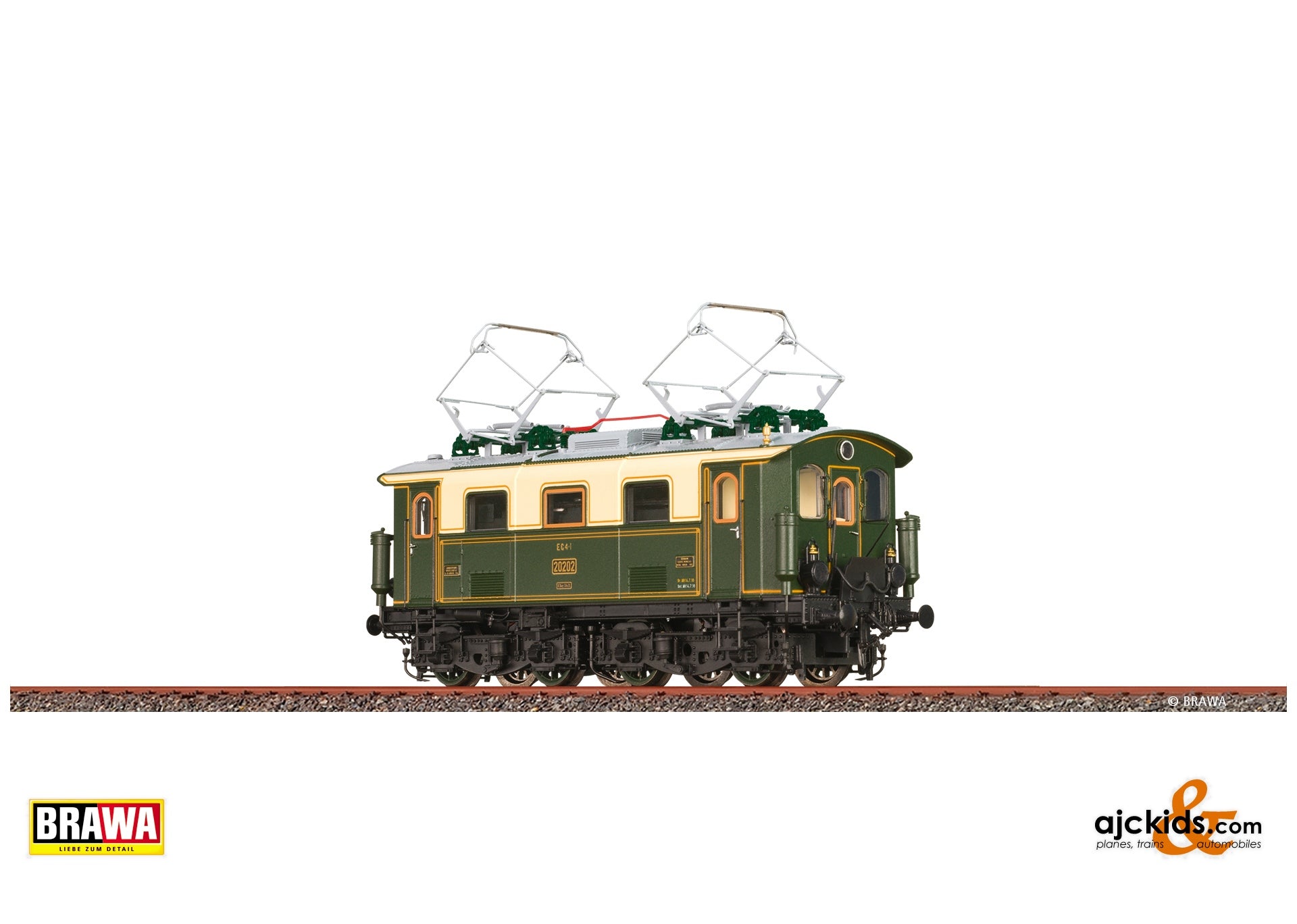 Brawa 70176 Electric Locomotive BR EG4 K.Bay.Sts.B. – Ajckids