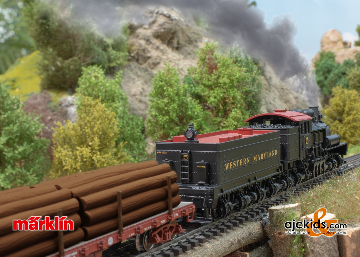 Marklin 38700 US Shay Design Gear Drive Steam Locomotive – Ajckids