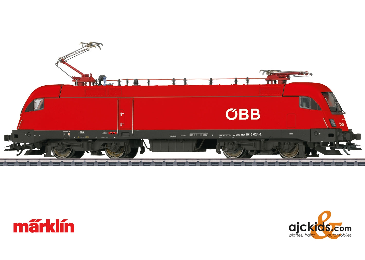 Marklin 39870 Class 1016 Electric Locomotive, Era VI – Ajckids