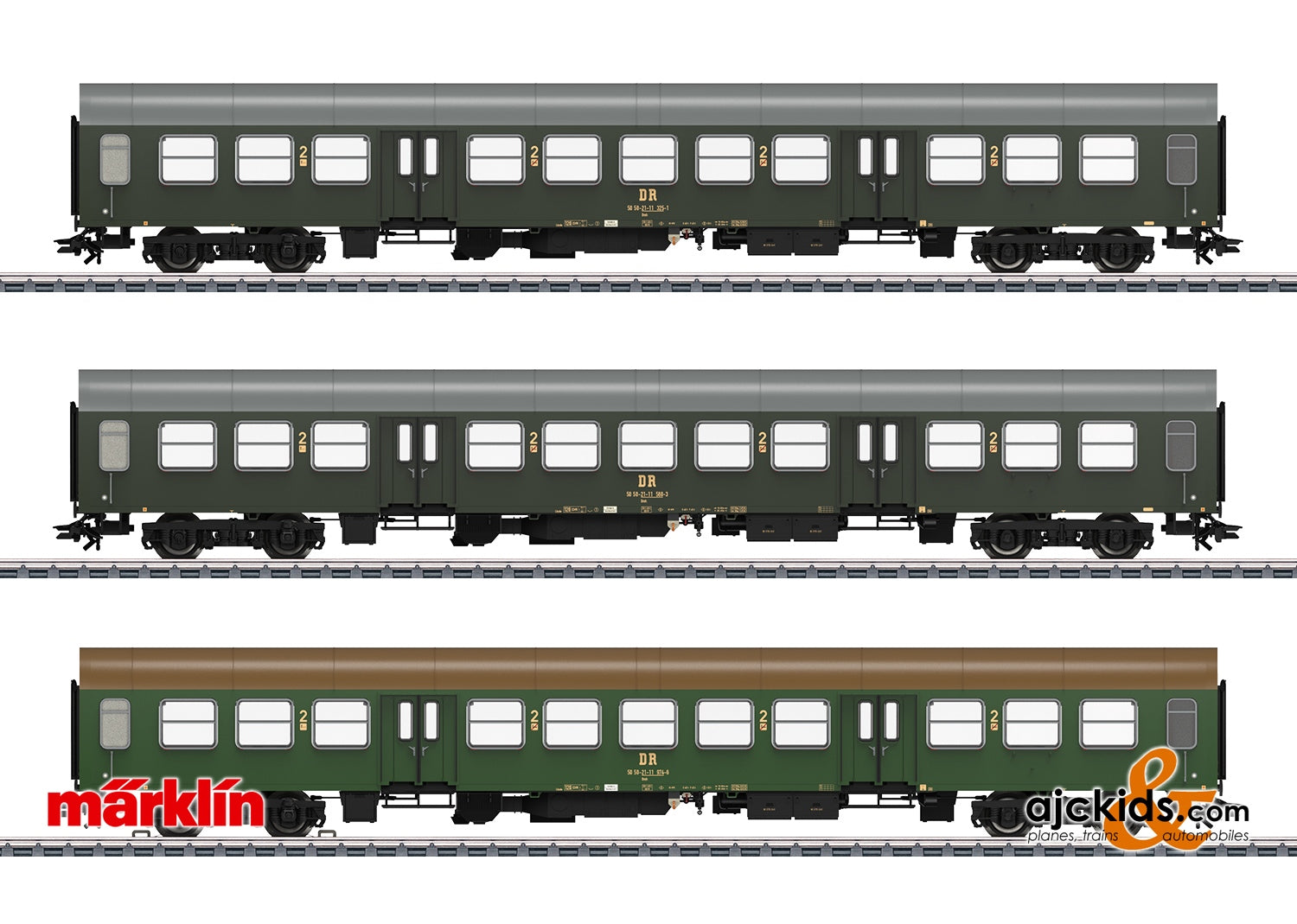 Marklin 42580 (Marklin 042580) Halberstadt Center Entry Car Passenger ...