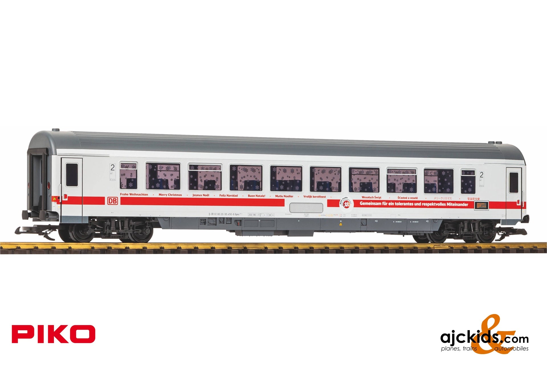 Piko 37673 - Passenger car IC 2nd class "Railway trainees against hate ...