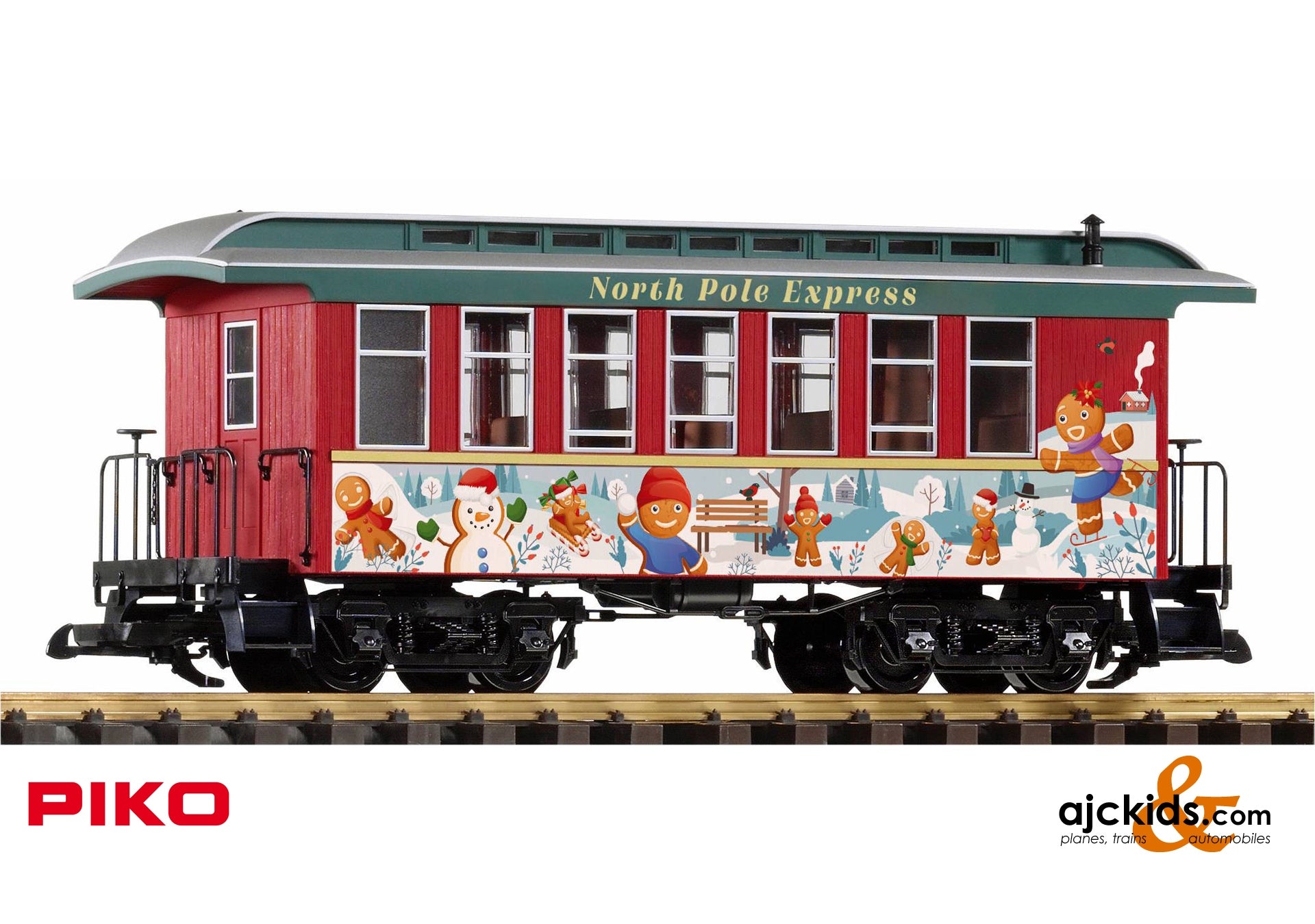 Piko 38669 - passenger car North Pole Express – Ajckids
