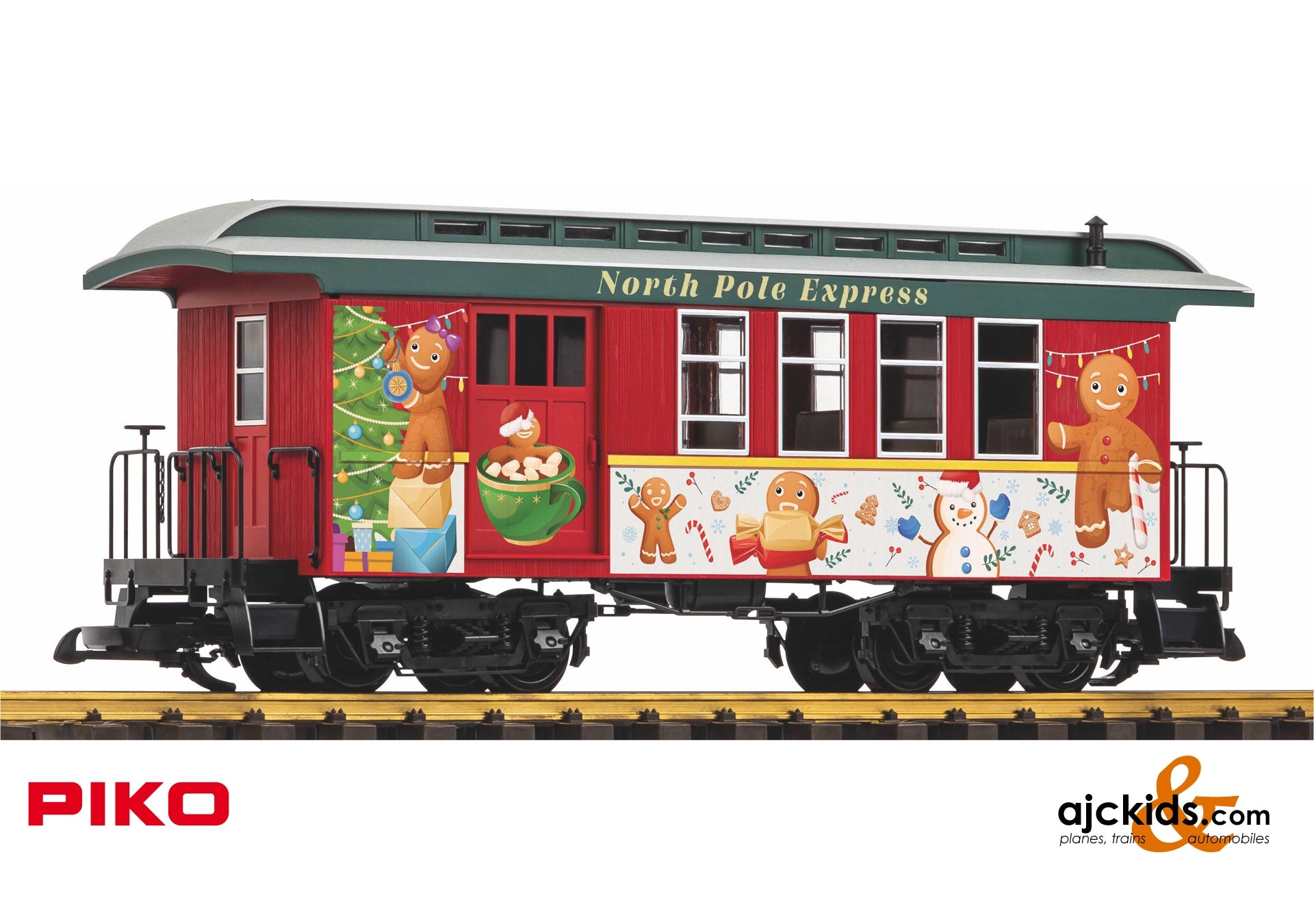 Piko 38671 - North Pole Express passenger/package car – Ajckids
