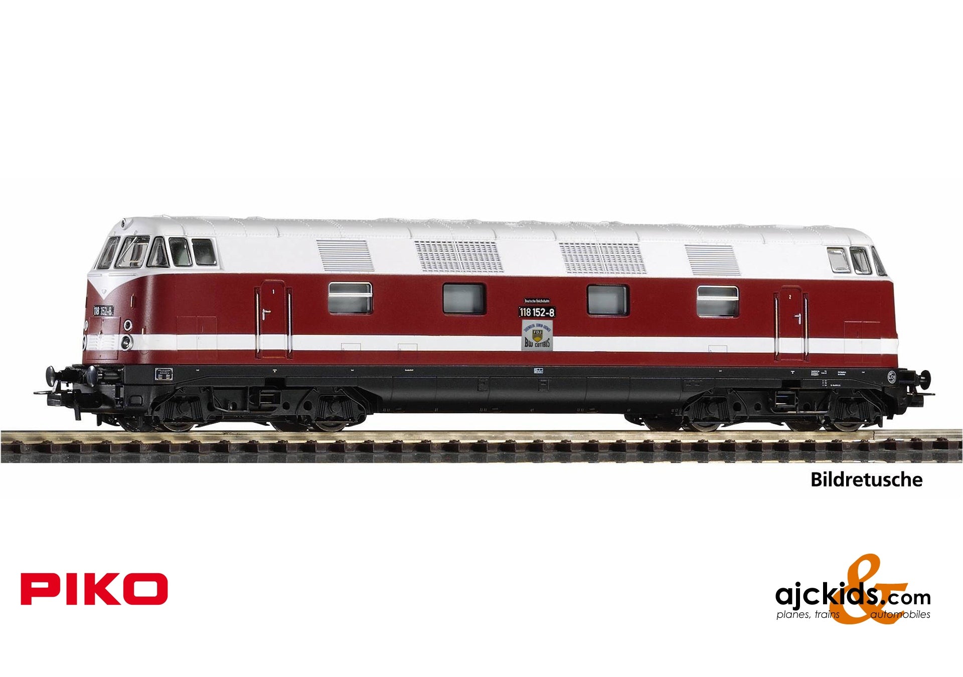 Piko 52997 - Sound diesel locomotive 118 FDJ DR IV AC version – Ajckids