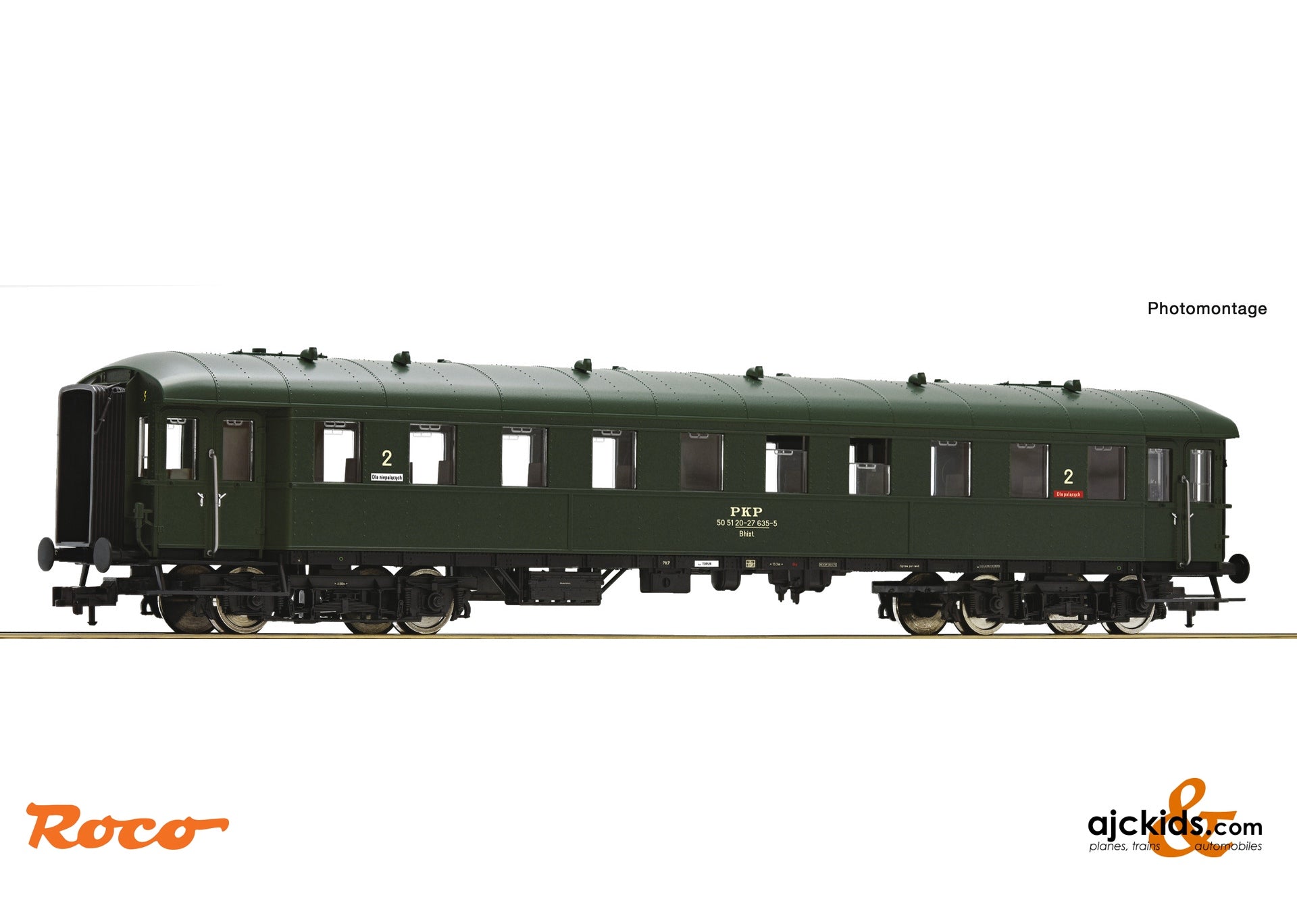 Roco 6200113 2nd class coach, PKP – Ajckids