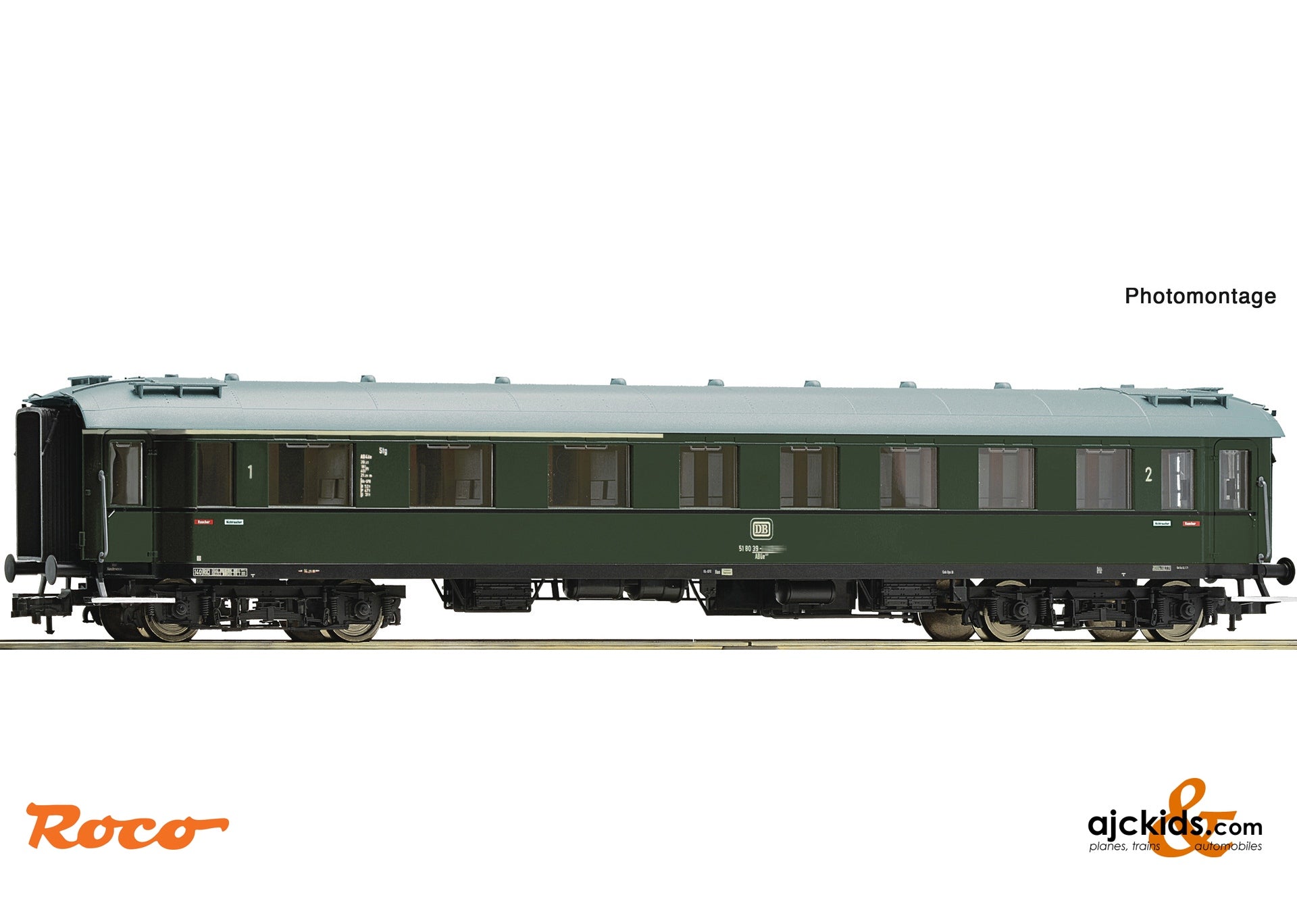 Roco 6200158 1st/2nd class express train coach, DB – Ajckids