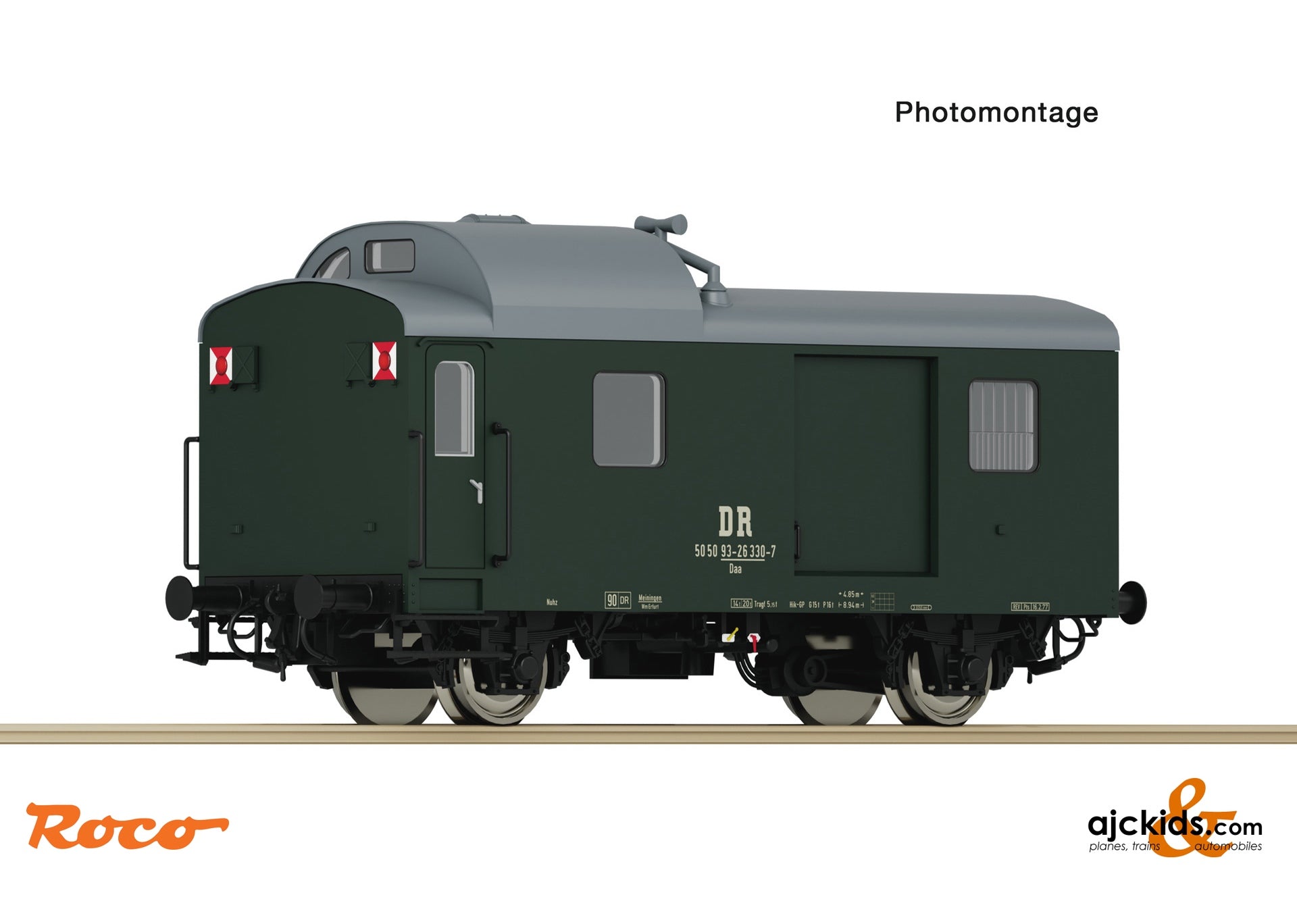 Roco 6210176 Luggage wagon, DR – Ajckids