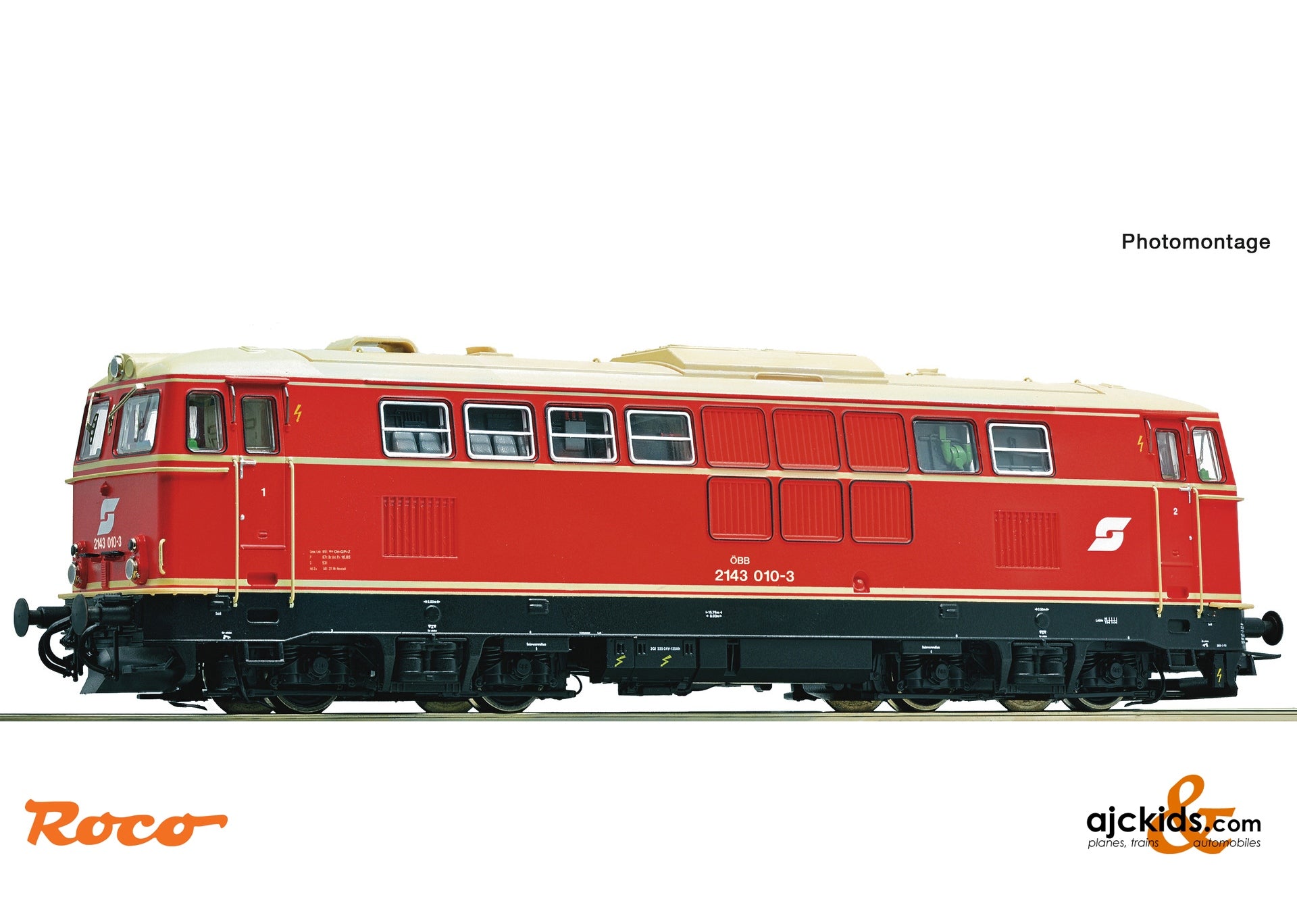 Roco 70074 - Diesel locomotive 2143.07 (Sound) – Ajckids