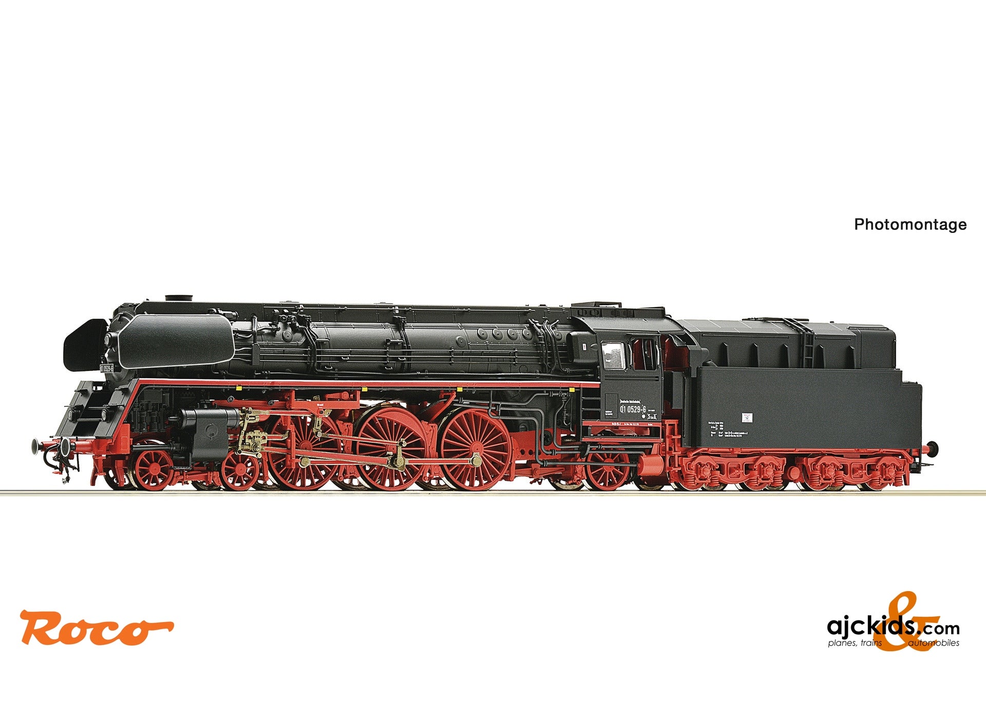 Roco 7100017 Steam locomotive 01 0529-6, DR – Ajckids