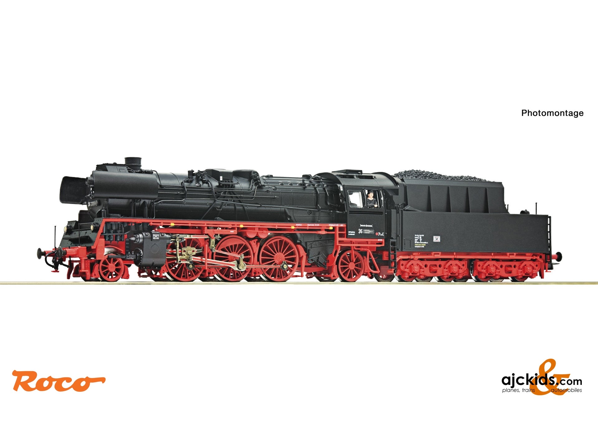 Roco 7110023 Steam locomotive class 35.10, DR – Ajckids