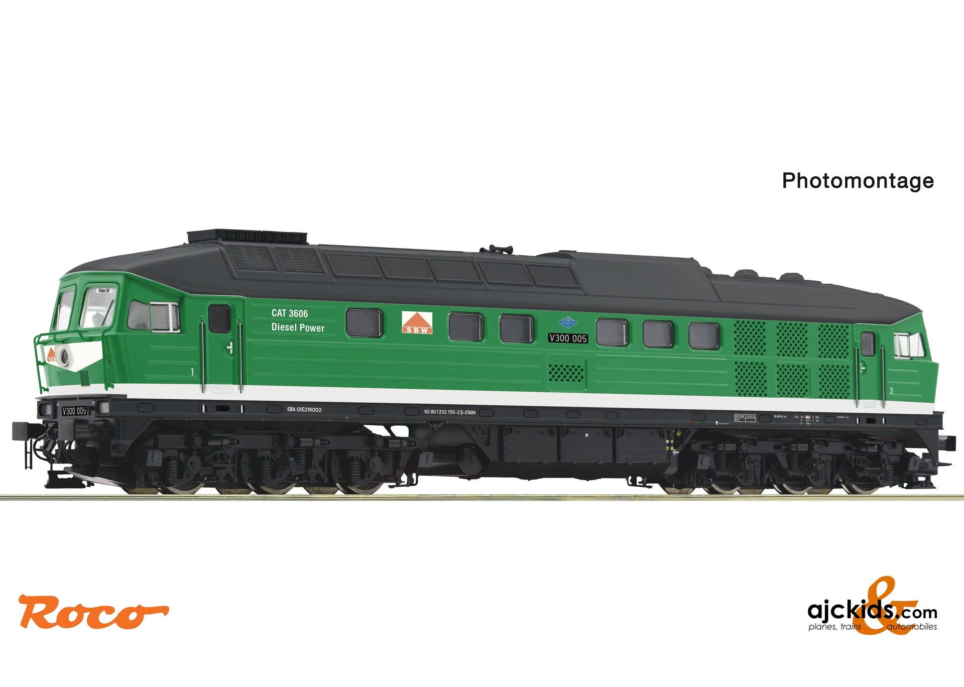 Roco 7320058 - Diesel locomotive V 300 005 AC (Sound) – Ajckids