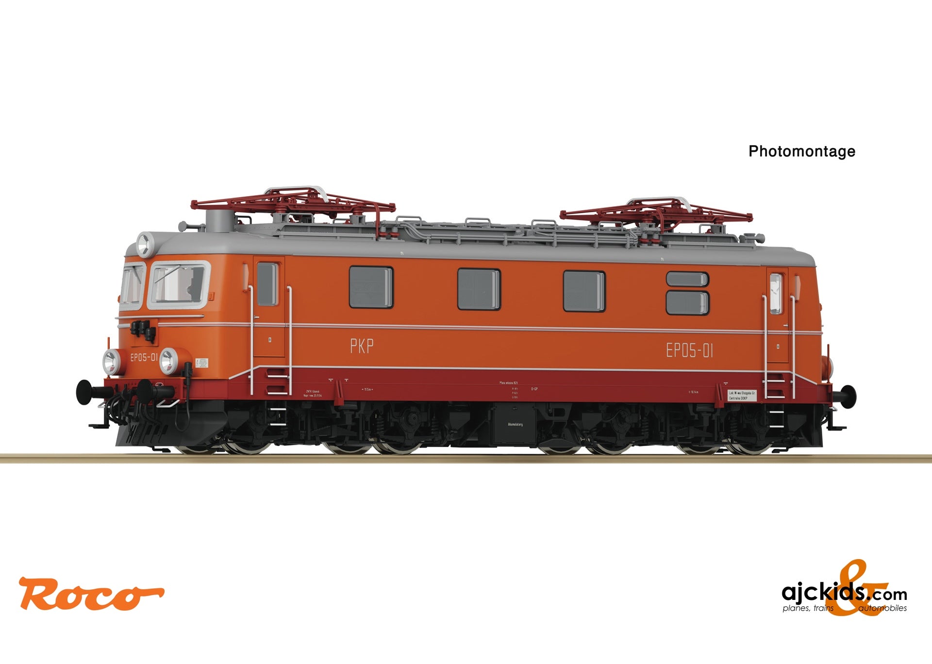 Roco 7500083 Electric locomotive EP05-01, PKP – Ajckids