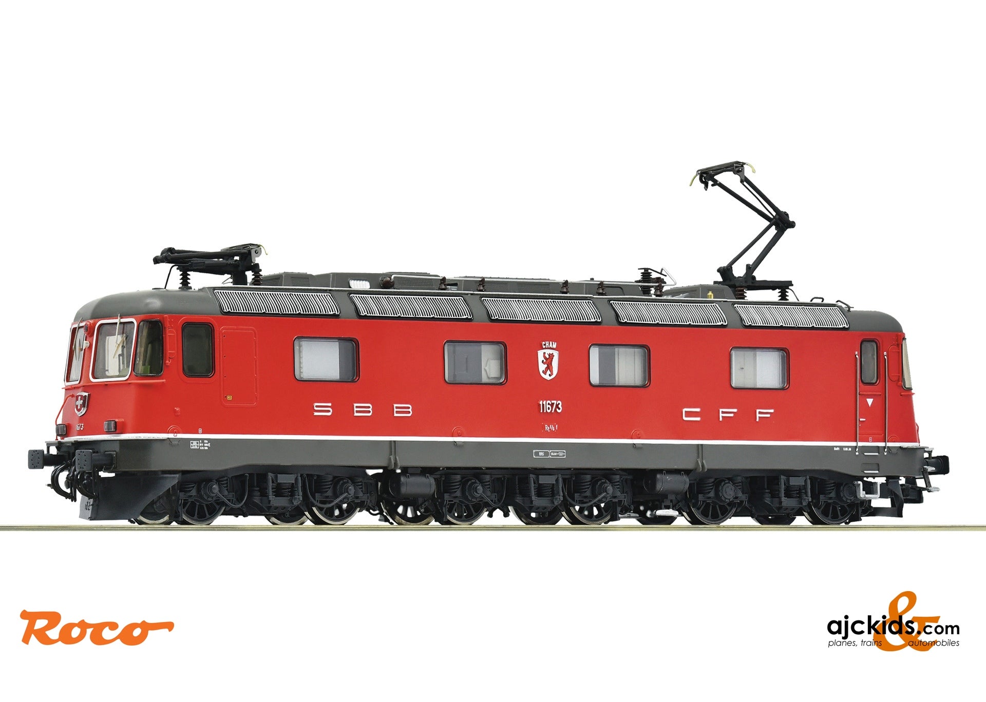 Roco 7500105 Electric locomotive Re 6/6 11673, SBB Cargo – Ajckids