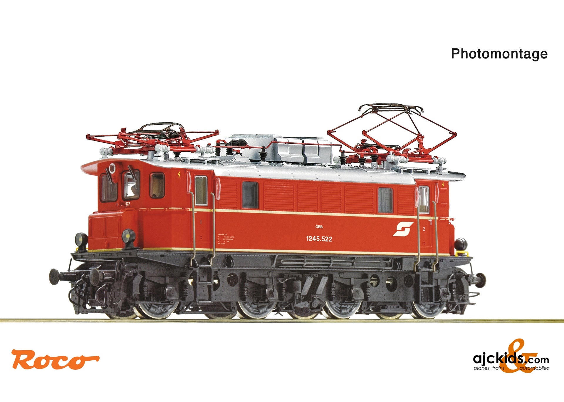 Roco 7500121 Electric locomotive 1245.522, ÖBB – Ajckids