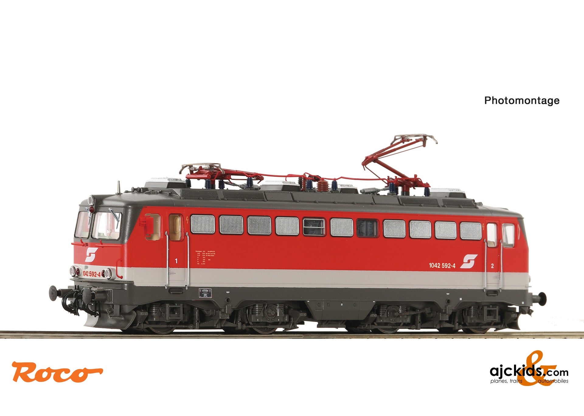 Roco 7500139 Electric locomotive 1042 592-4, ÖBB – Ajckids