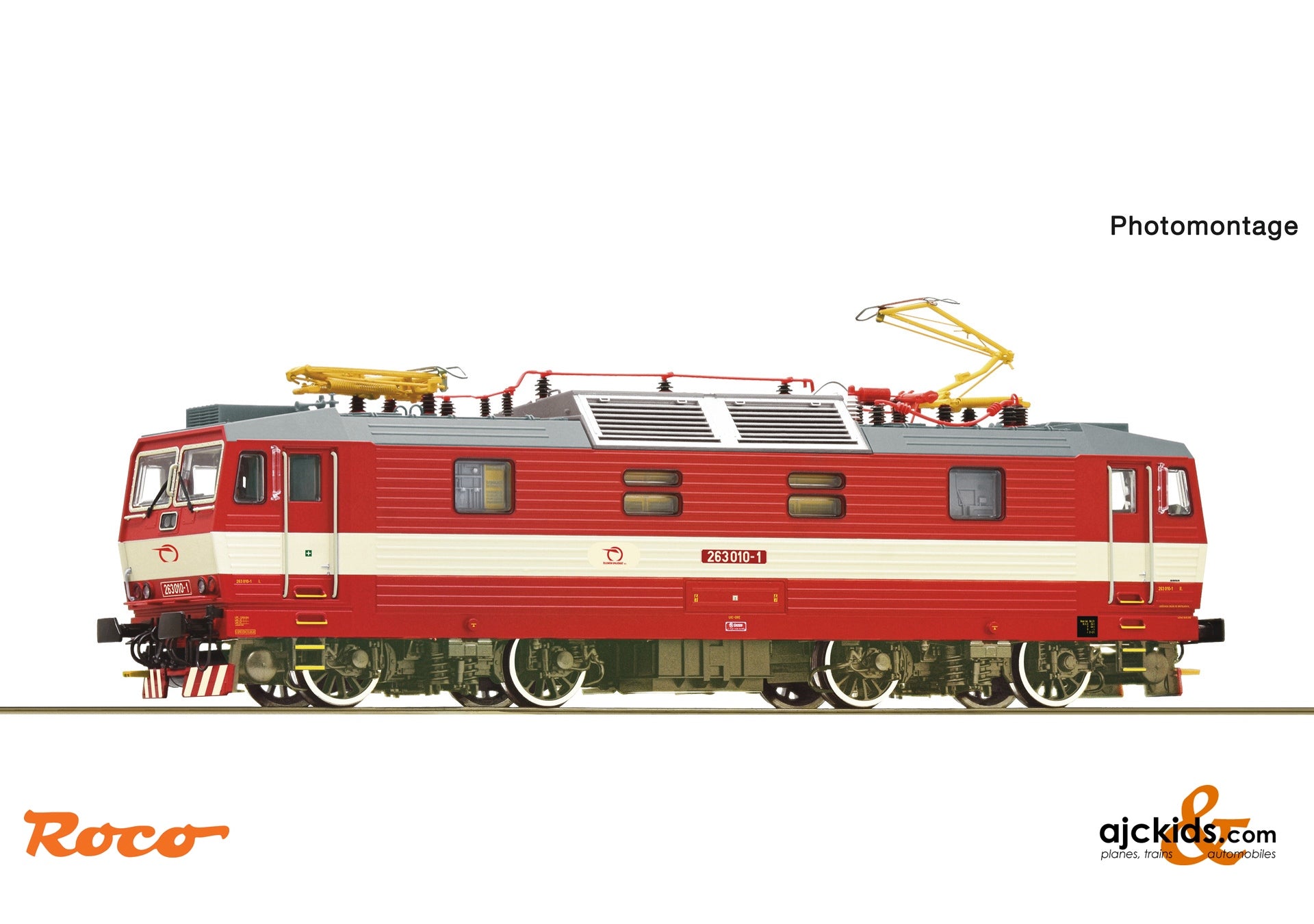 Roco 7510189 Electric locomotive 263 010-1, ZSSK in H0-Scale – Ajckids