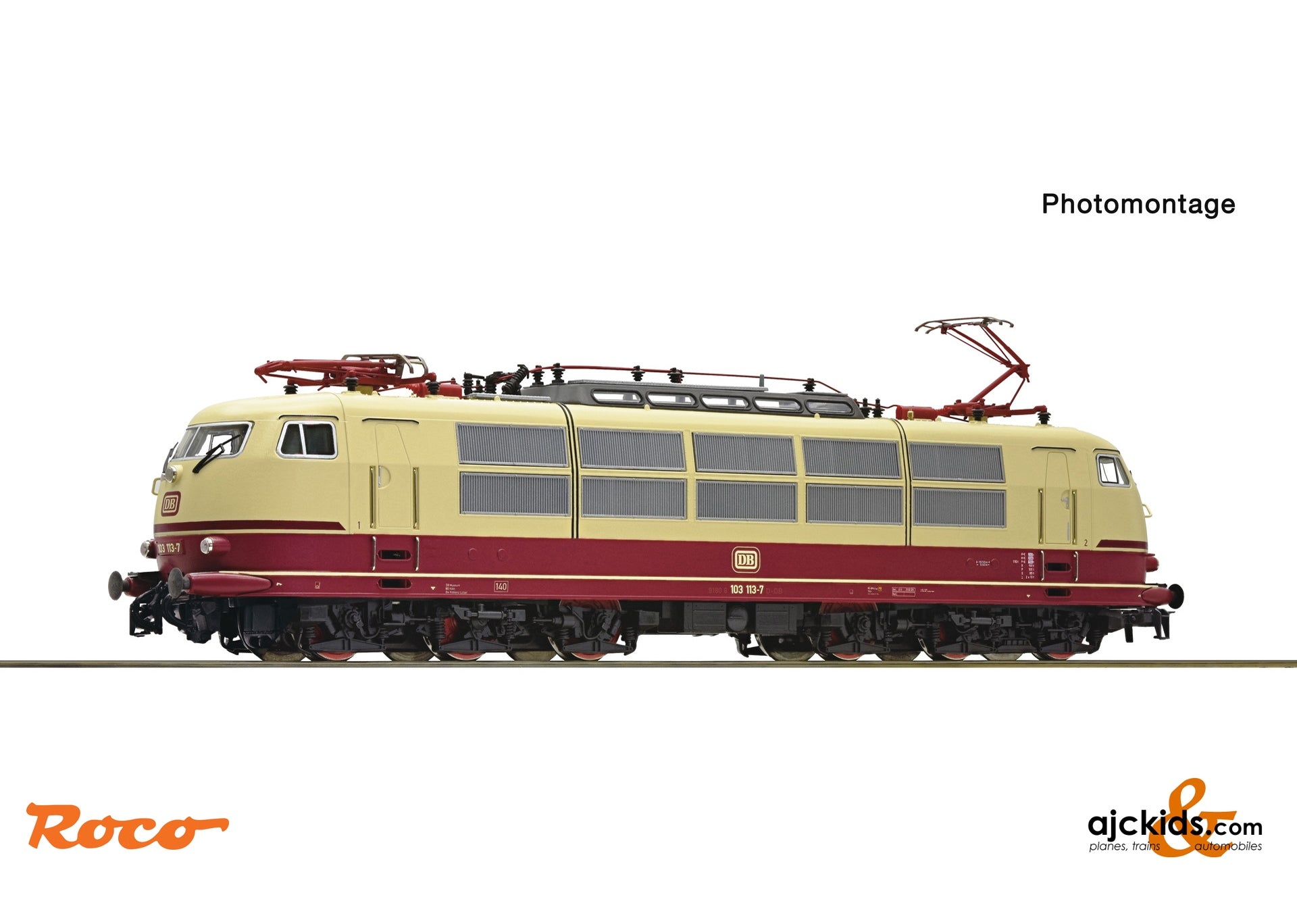 Roco 7520134 Electric locomotive 103 113-7, DB – Ajckids