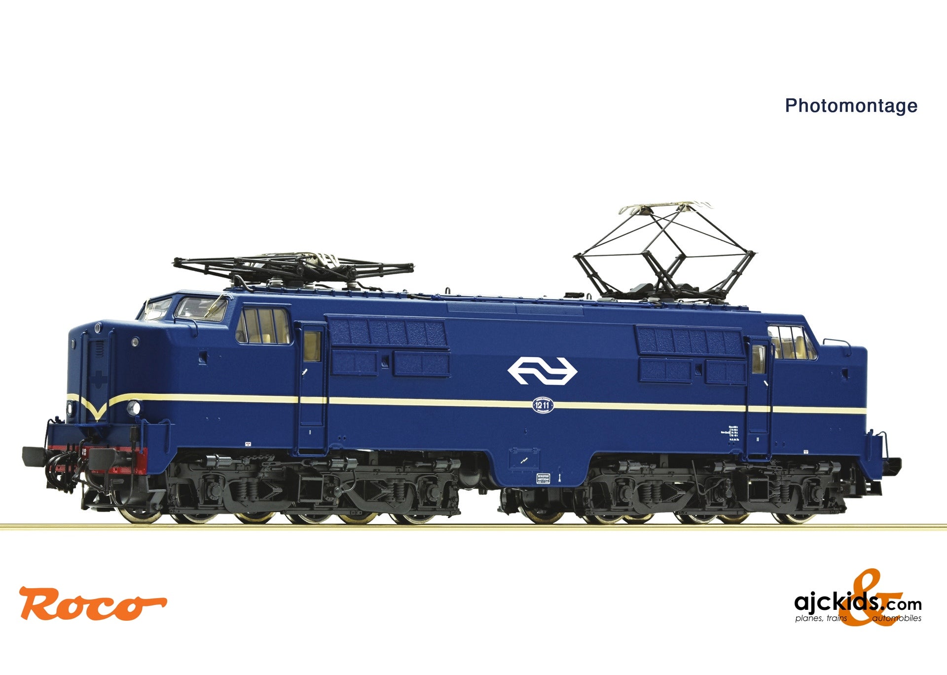 Roco 7520151 Electric locomotive 1211, NS – Ajckids