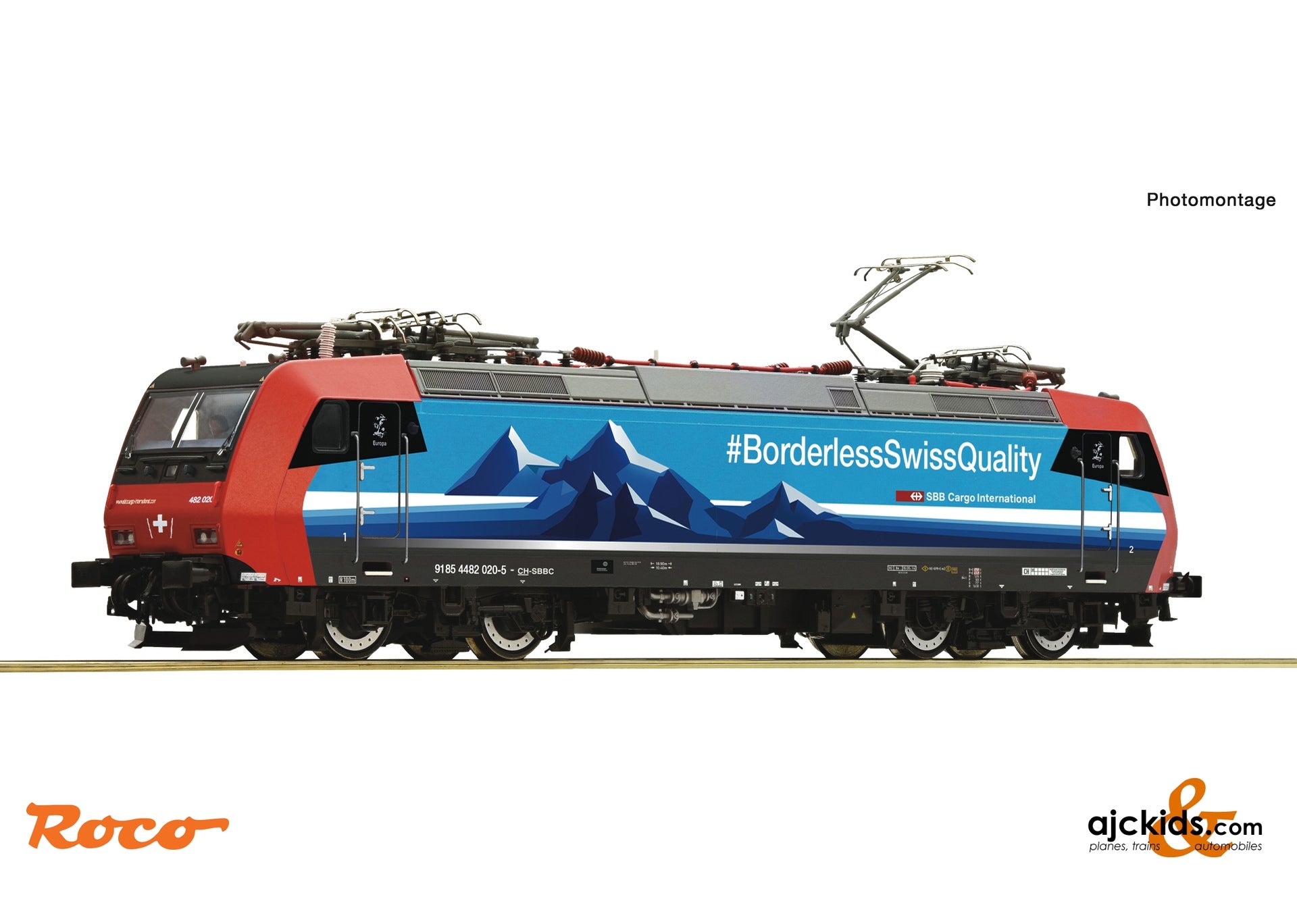 Roco 7520169 Electric locomotive 482 020-5, SBB Cargo International ...