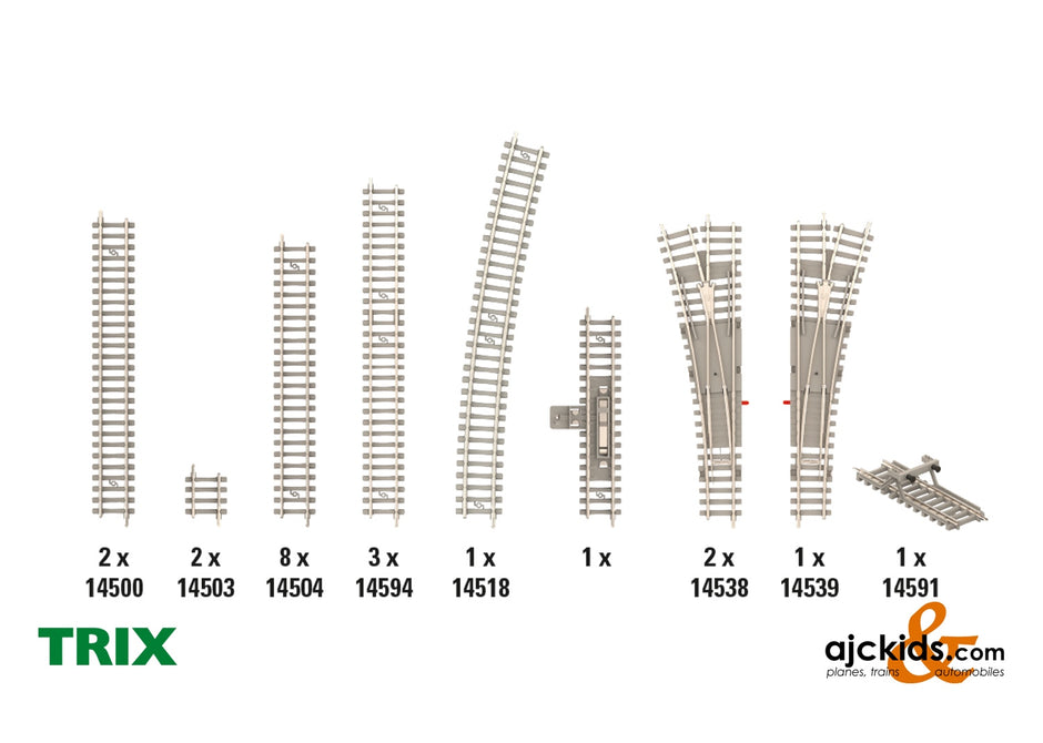 Trix N-Scale Track – Ajckids