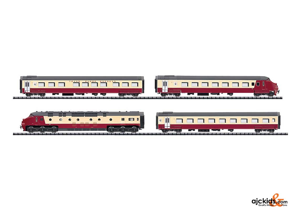 Trix 12440 TEE Express Rail Car Train – Ajckids