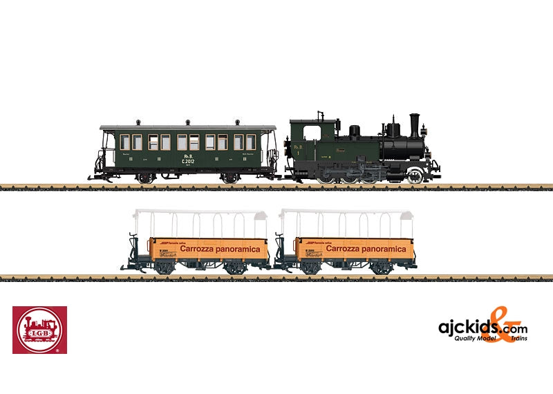 LGB 29271 - 125 Yrs Rhaetian RR Set - G-Scale trains and garden ...