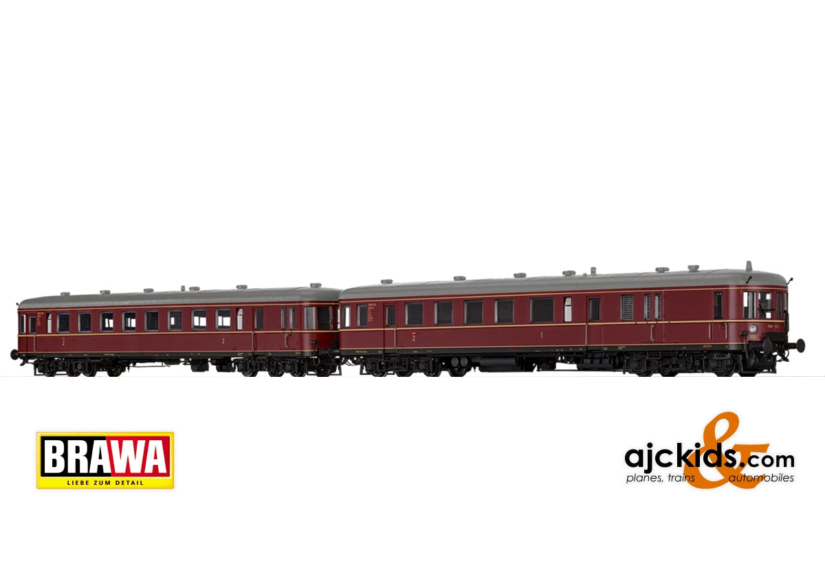 Brawa 44722 - Railcar VT 60.5+945 DB, III, DC EXT – Ajckids