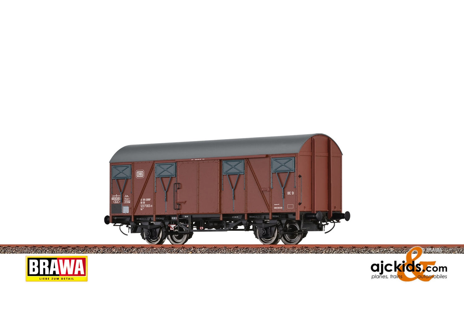 Brawa 50106 H0 Freight Car Gs 213 DB V EUROP – Ajckids