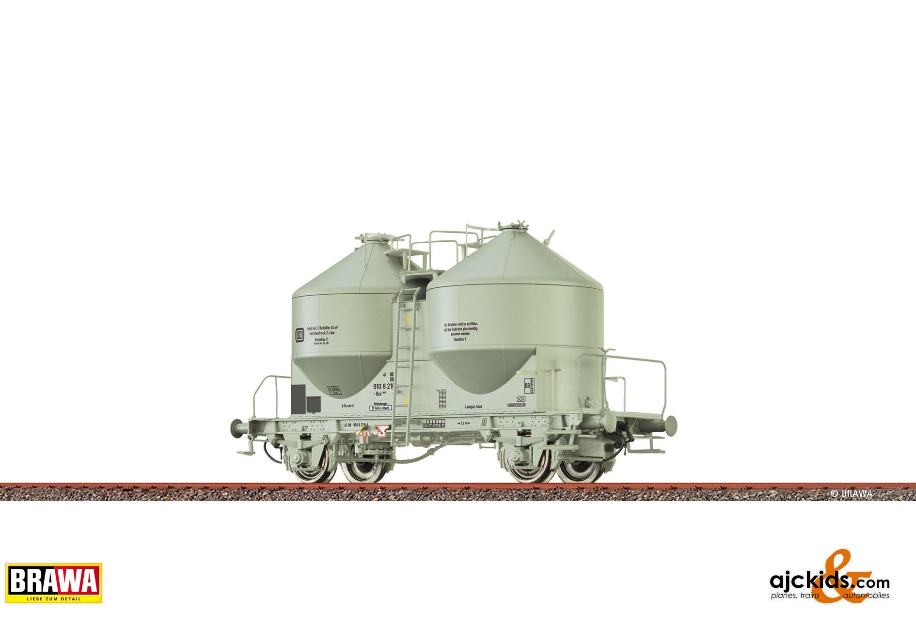 The Brawa Freight Car Ucs 909 DB, Era IV 44.16 at Ajckids.com