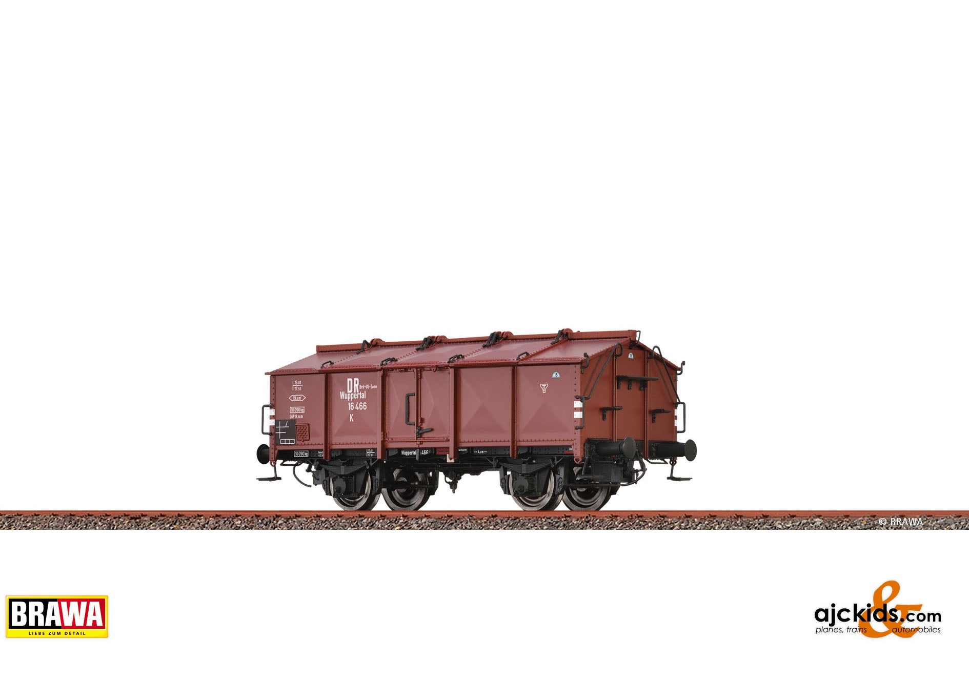 The Brawa Freight Car K15 DR, Era III 41.97 at Ajckids.com