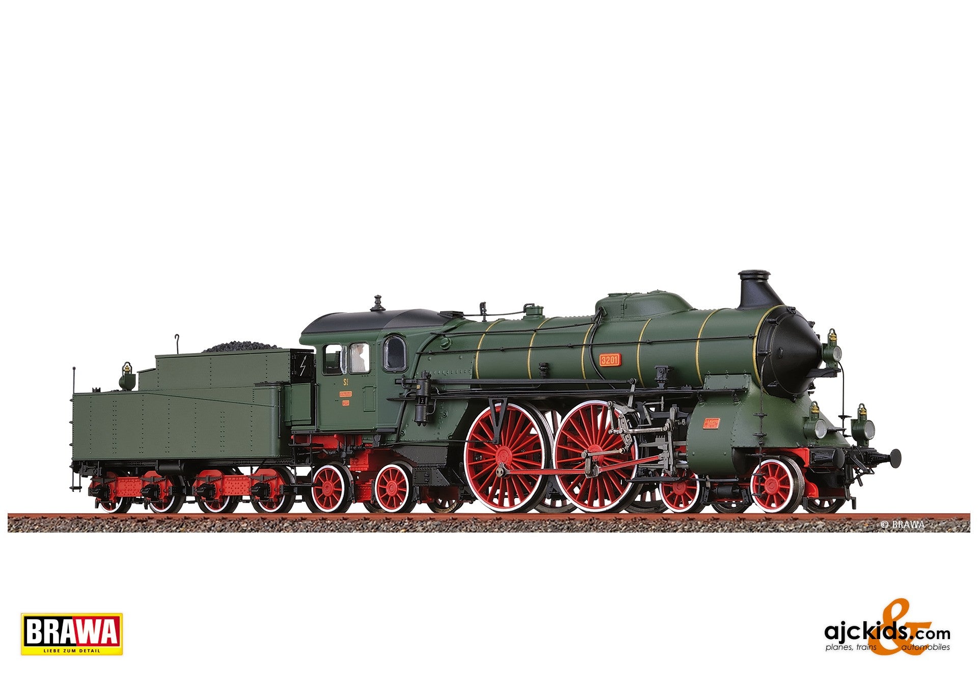 Brawa 70015 - Steam Locomotive bay. S2/6 KBayStsB, I, AC ex EAN ...