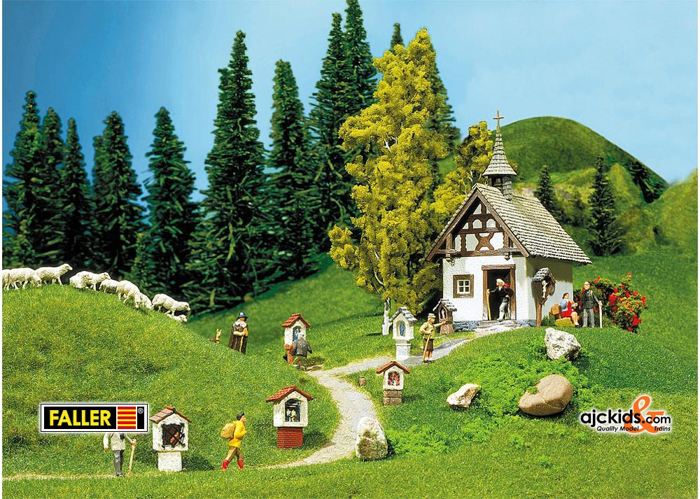 Faller 130235: Chapel with wayside crosses – Ajckids