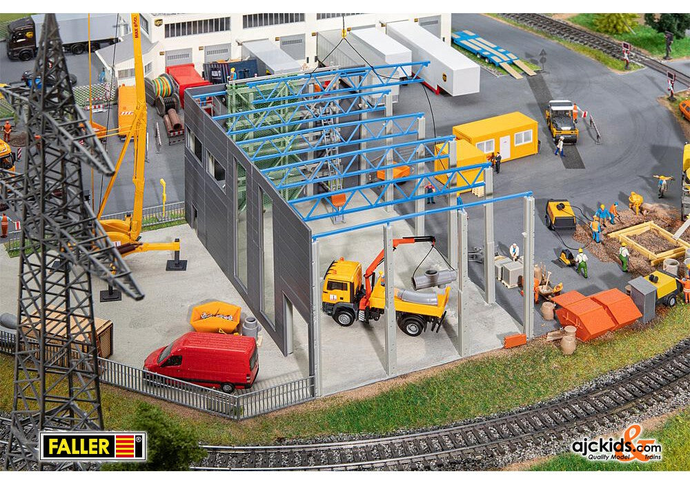 Faller 130892: Industry hall under construction, System building – Ajckids