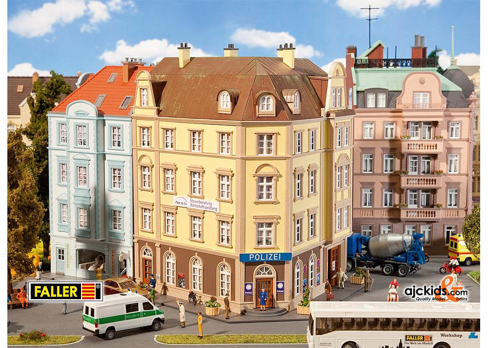 Faller 130910 - Goethestraße Police station – Ajckids