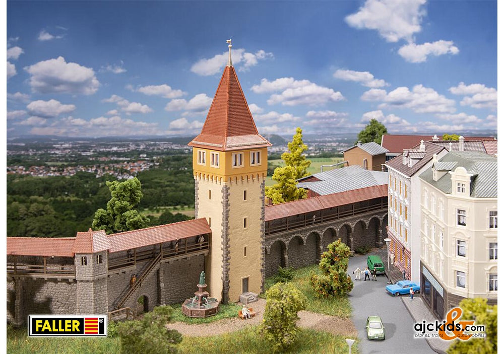 Faller 232200: City Tower Old-Town wall set – Ajckids