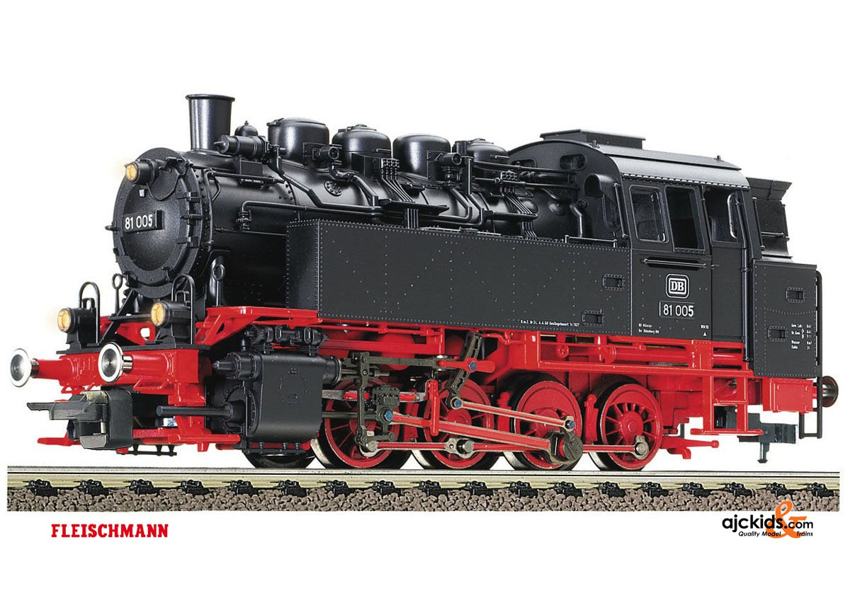 Fleischmann 398181 - Steam Locomotive BR 81 DB AC Digital Coupler, EAN ...