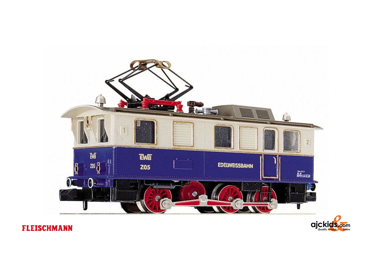 Fleischmann 7305 - Rack-and-pinion loco, for both standard and rack ...