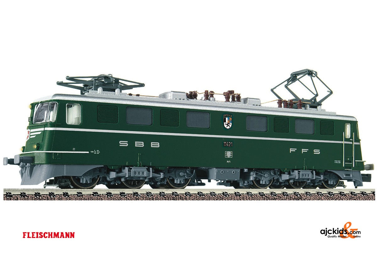 Fleischmann 737207 - Electric Locomotive Ae 6/6 Graubuenden der, EAN ...