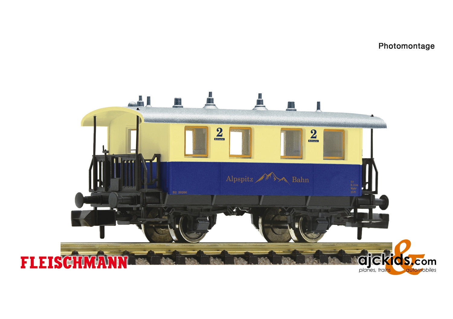 Fleischmann 805305 - Rack-and-pinion railway passenger coach – Ajckids