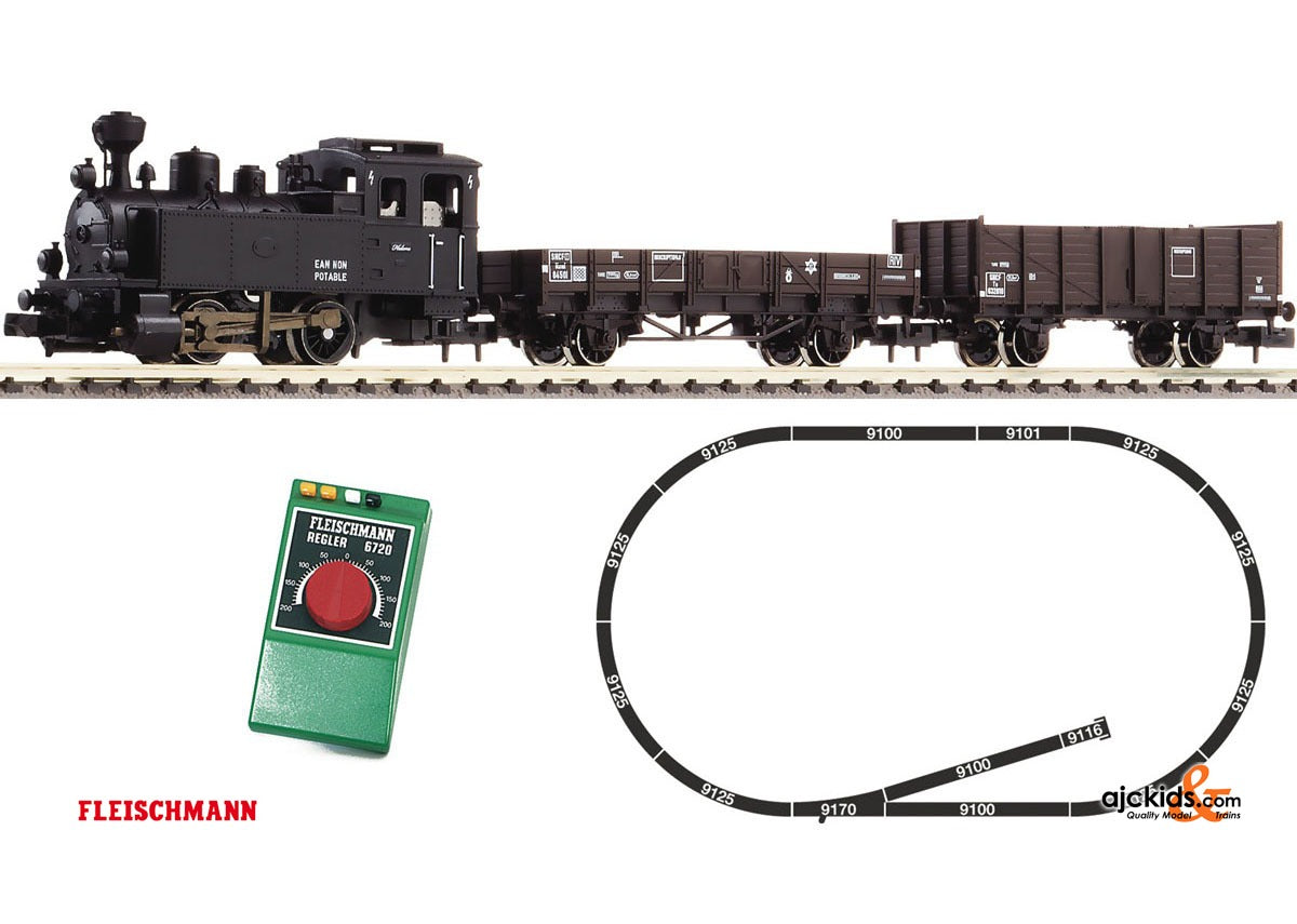 Fleischmann 933602 - Freight Starter Set SNCF, EAN: 4005575336024 – Ajckids