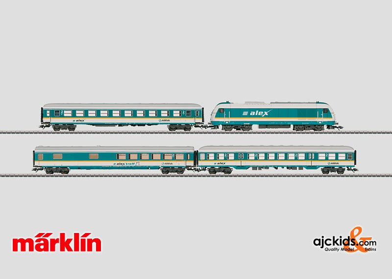 Marklin 26552 - Train Set Alex in H0 Scale – Ajckids