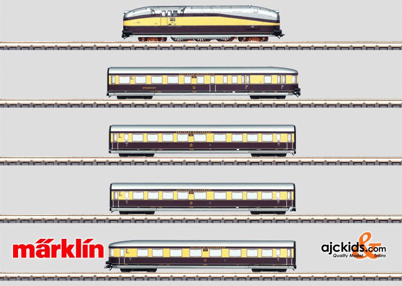 Marklin 26610 - Henschel-Wegmann Insider Train Set. in H0 Scale – Ajckids
