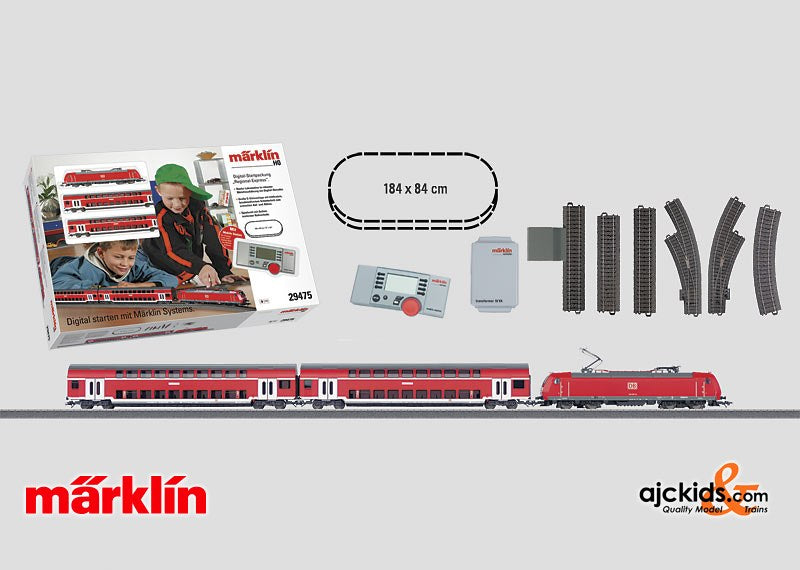 Marklin 29475 - Starter Set in H0 Scale – Ajckids
