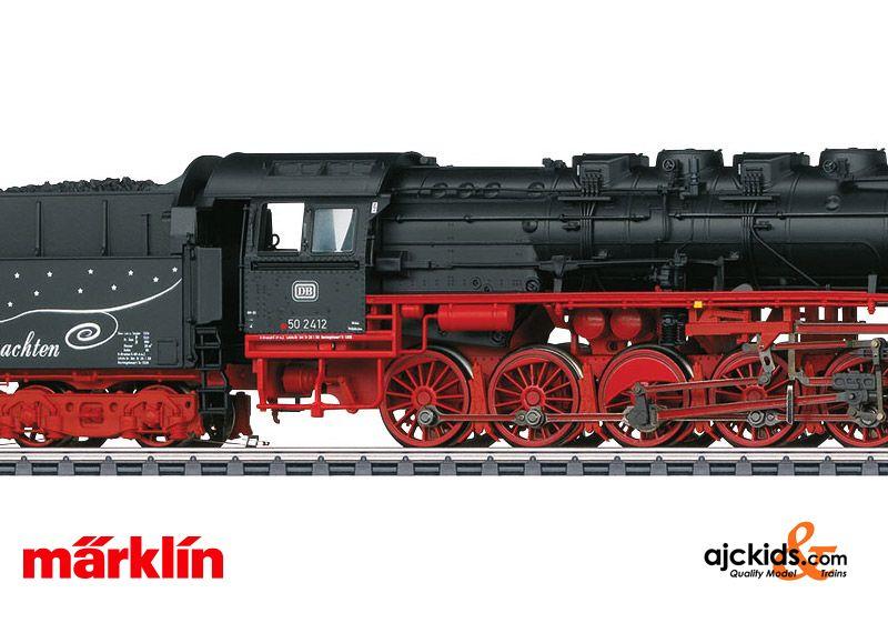 Marklin 37899 Christmas Steam Locomotive with a Tender – Ajckids