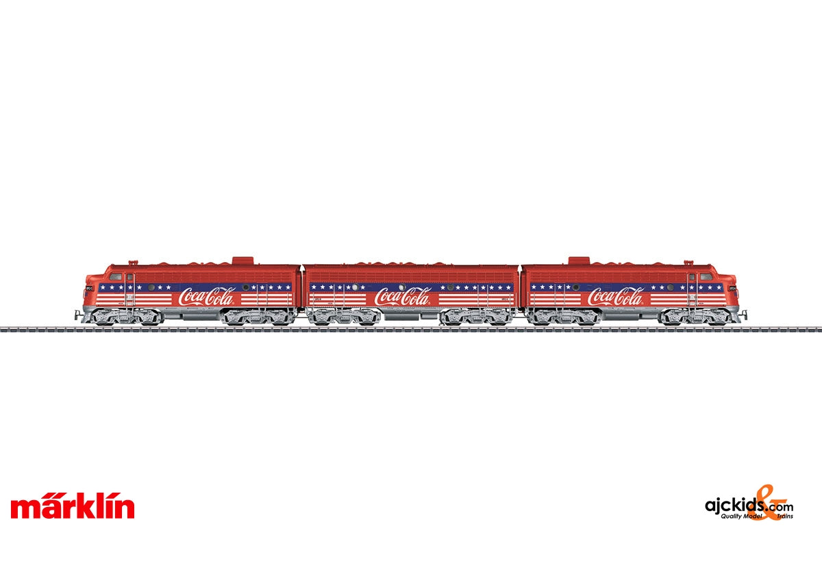 Marklin 39622 F7 Diesel Electric Locomotive Coca Cola – Ajckids