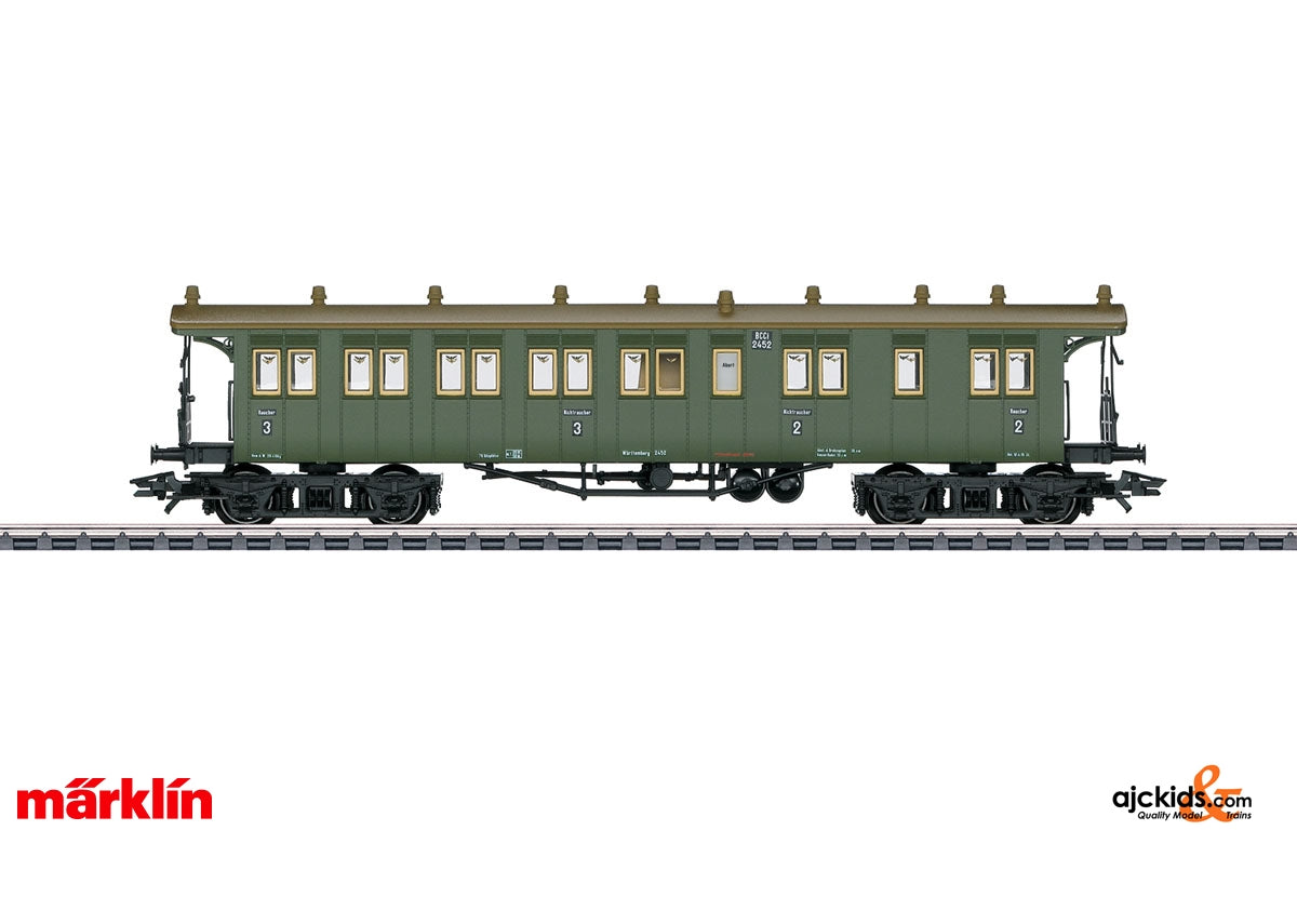 Marklin 42104 Wurttemberg Type BCCI Passenger Car – Ajckids