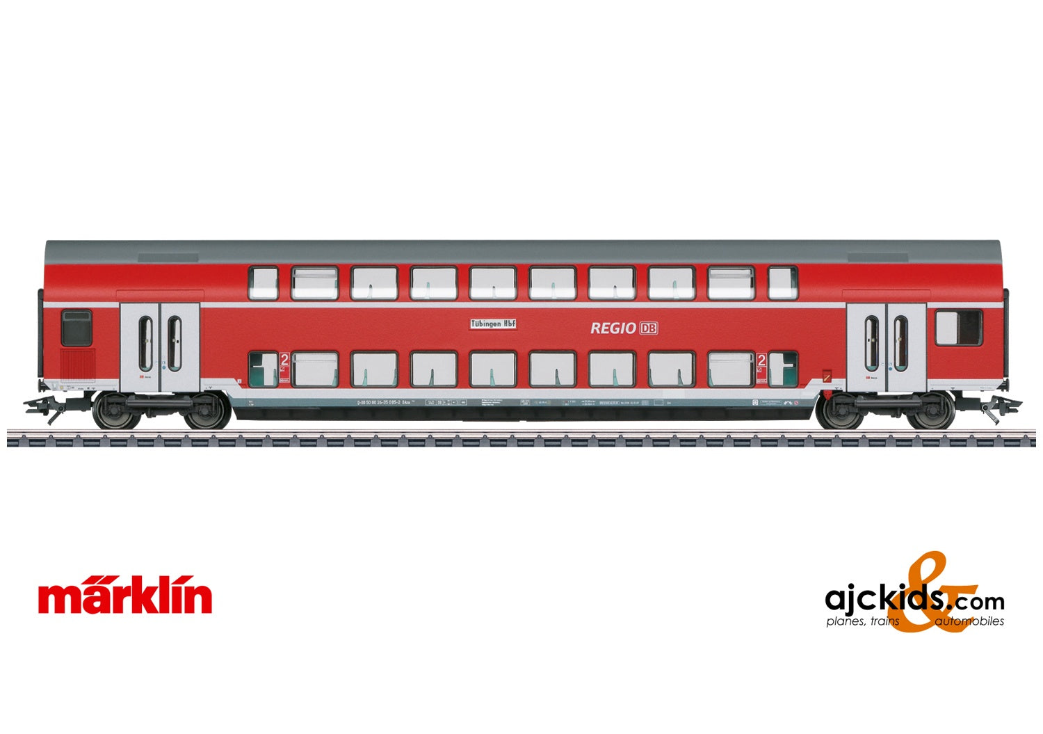 Marklin 43568 Bi-Level Car, 2nd Class – Ajckids
