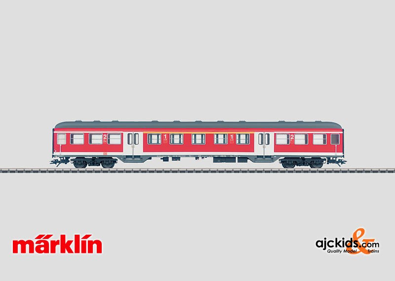 Marklin 43811 Commuter Car Silberling in Red – Ajckids